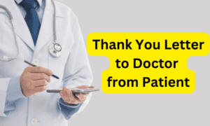 Thank You Letter to Doctor from Patient - 103 Samples - Utter Expression